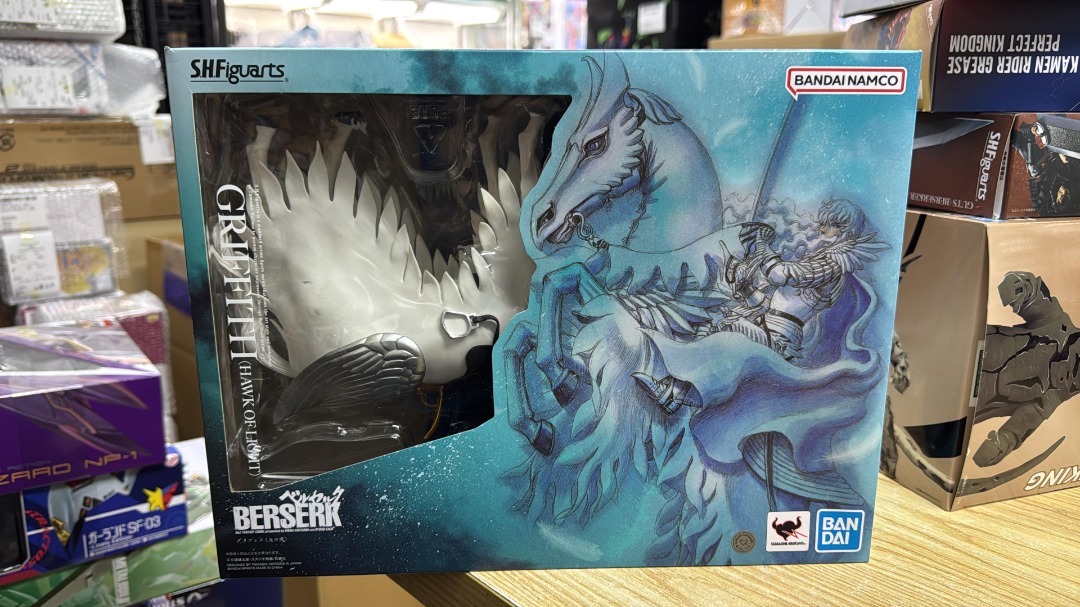(N)開封品 Bandai s.h.figuarts Shf Berserk Griffith Hawk of Light 烙印戰士 格里菲斯 ...