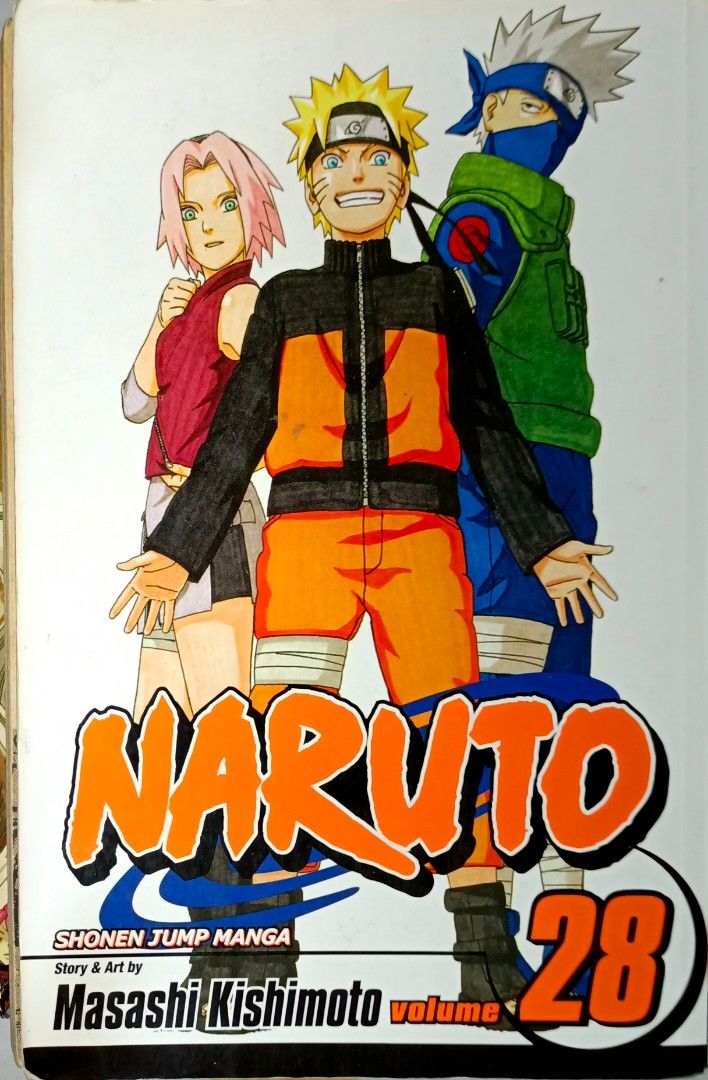 Naruto Volume 28, a manga series written and illustrated by Masashi ...