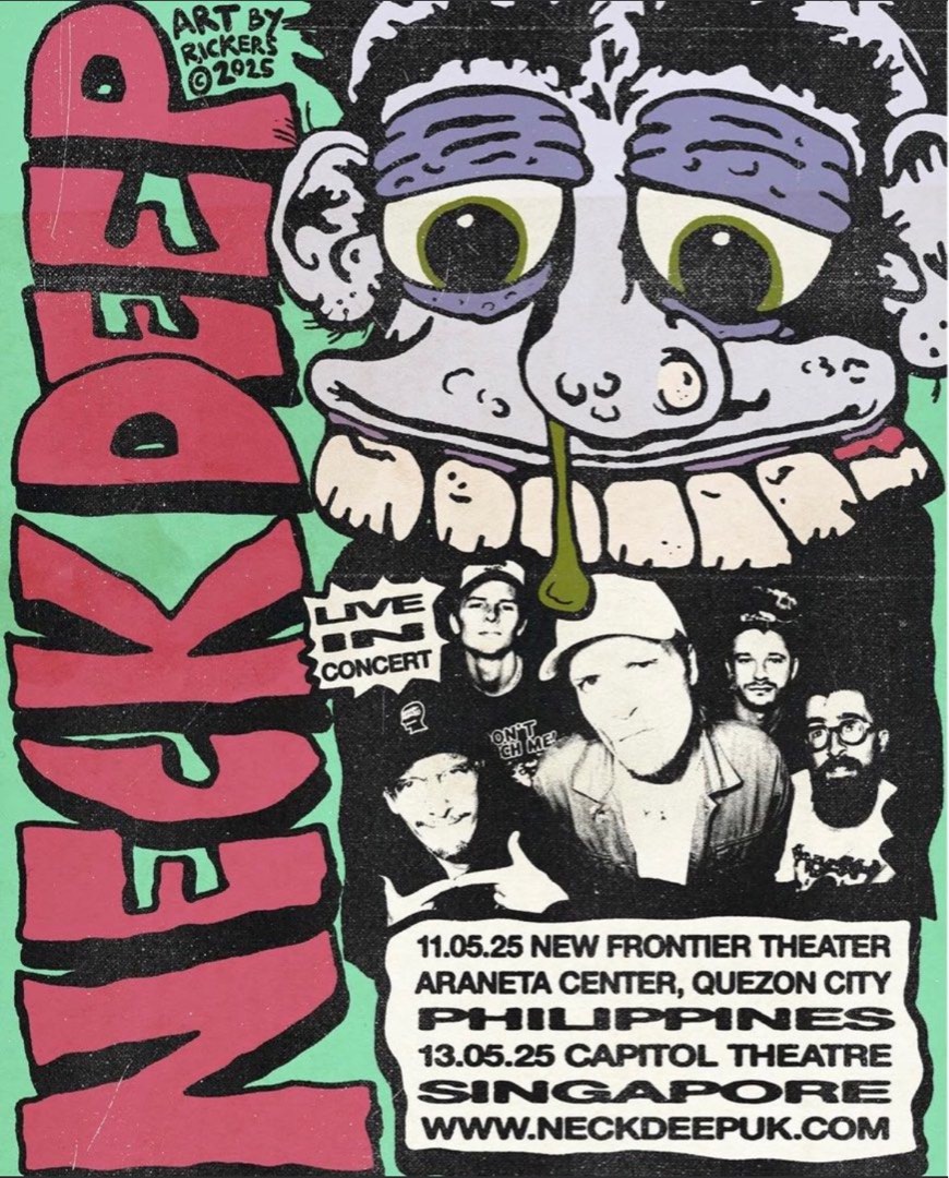 Neck Deep Cat A (Standing Pit) Ticket x1, Tickets & Vouchers, Event ...