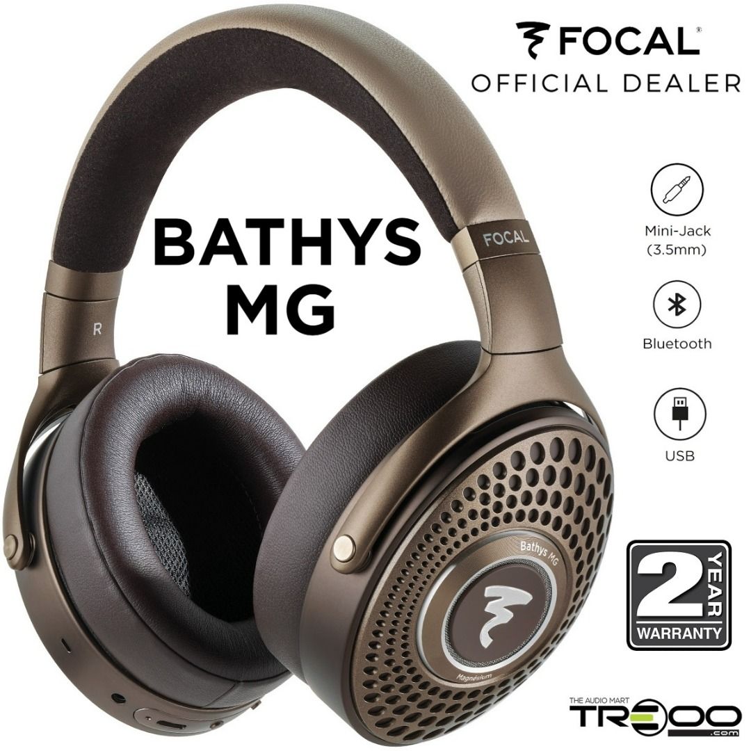 [Official] Focal Bathys MG Wired/Wireless Bluetooth Noise-Cancelling Over-Ear Headphone with ...