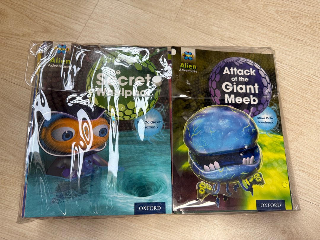 Oxford Project X Alien box set, 興趣及遊戲, 書本 & 文具, 兒童書籍 - Carousell