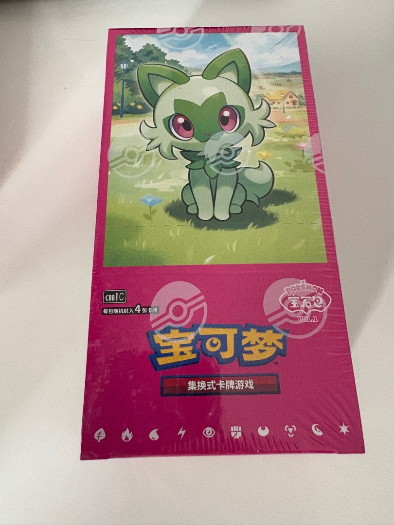 Pokemon Simplified Chinese Pokemon TCG - Gem Pack Booster Box, Hobbies & Toys, Toys & Games on ...