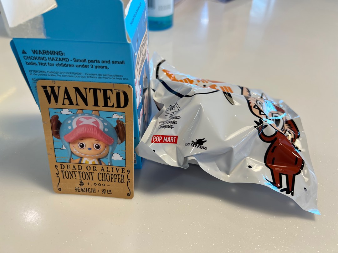 Pop mart chopper, Hobbies & Toys, Toys & Games on Carousell