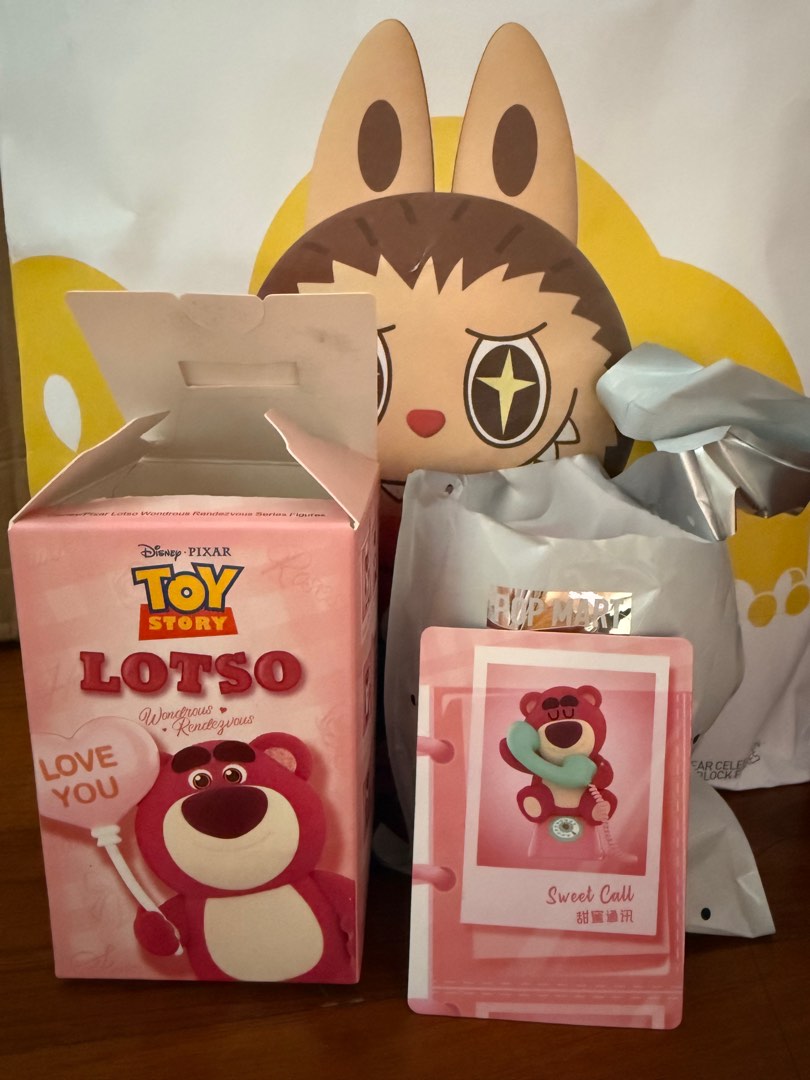 POP MART Disney/Pixar Lotso Wondrous Rendezvous - Sweetcall & The Best ...