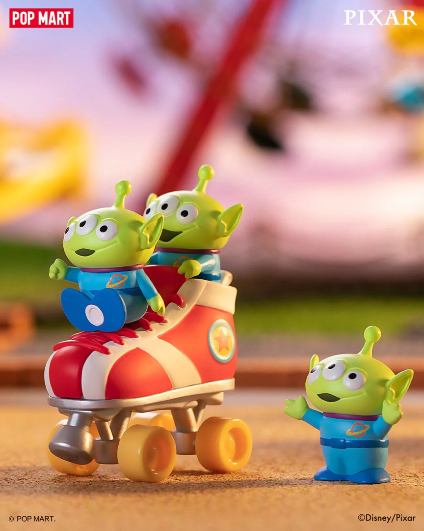 popmart aliens days roller skates, Hobbies & Toys, Toys & Games on ...