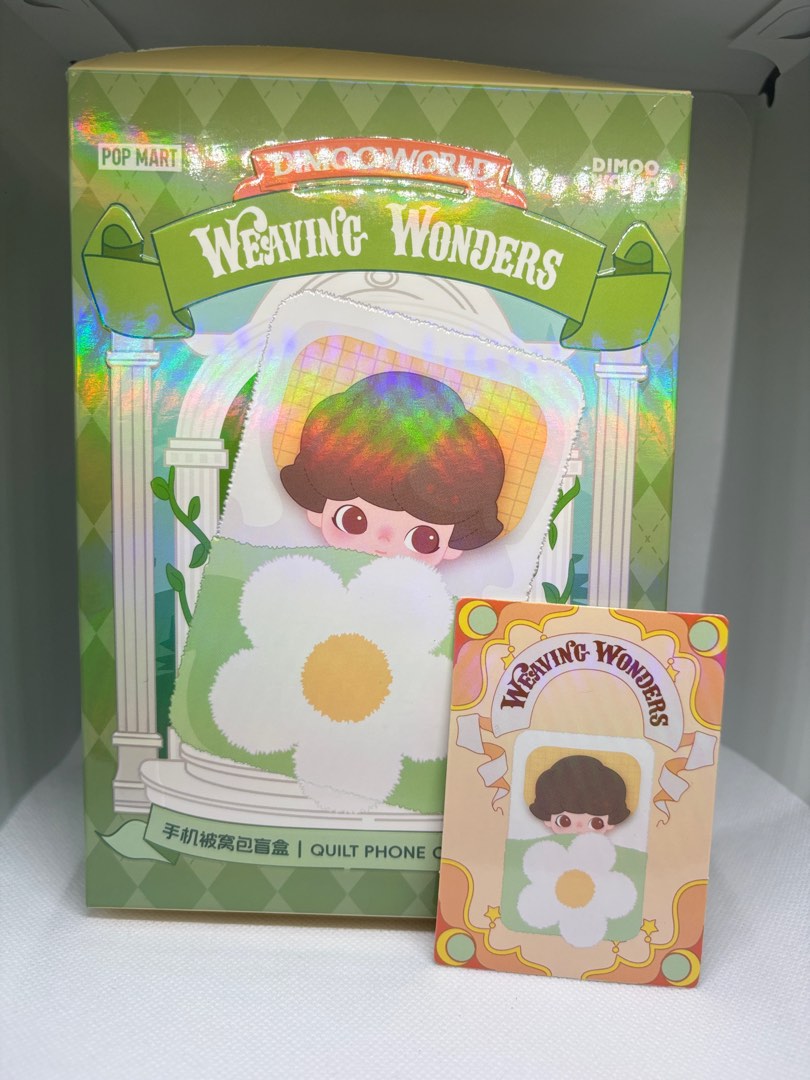 (現貨正牌）Popmart Dimoo World 手機被窩包包盲盒- 雲夢園丁Floating Gardener, 興趣及遊戲, 玩具 ...