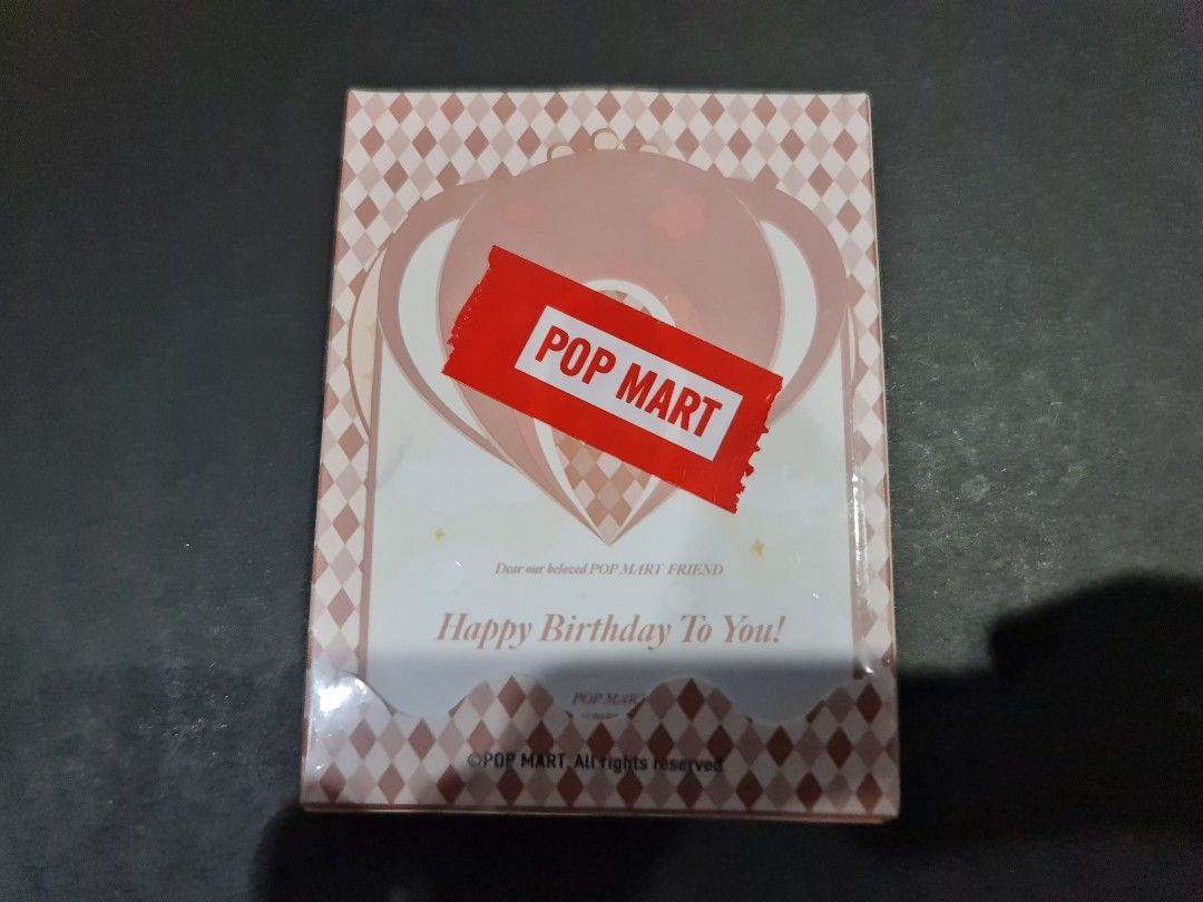 Popmart Molly Birthday Badge, Hobbies & Toys, Toys & Games on Carousell