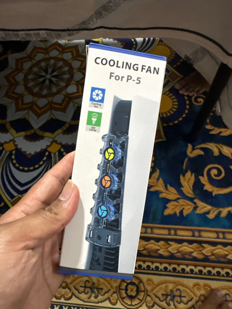 PS5 cooling fan, Video Gaming, Gaming Accessories, Cases & Covers on ...