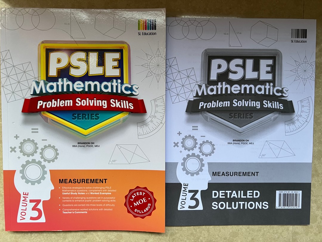 PSLE Maths Problem Solving - Vol 3 Measurement, Hobbies & Toys, Books ...