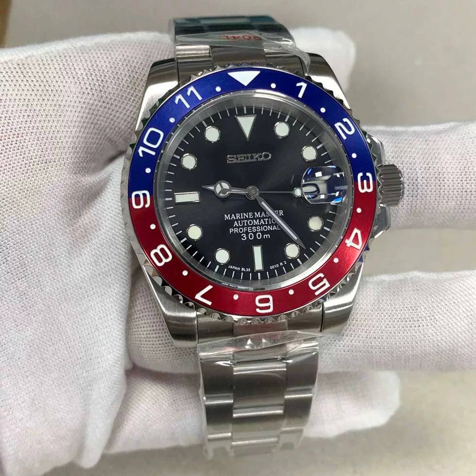 Seiko Marine Master Mod, Luxury, Watches on Carousell