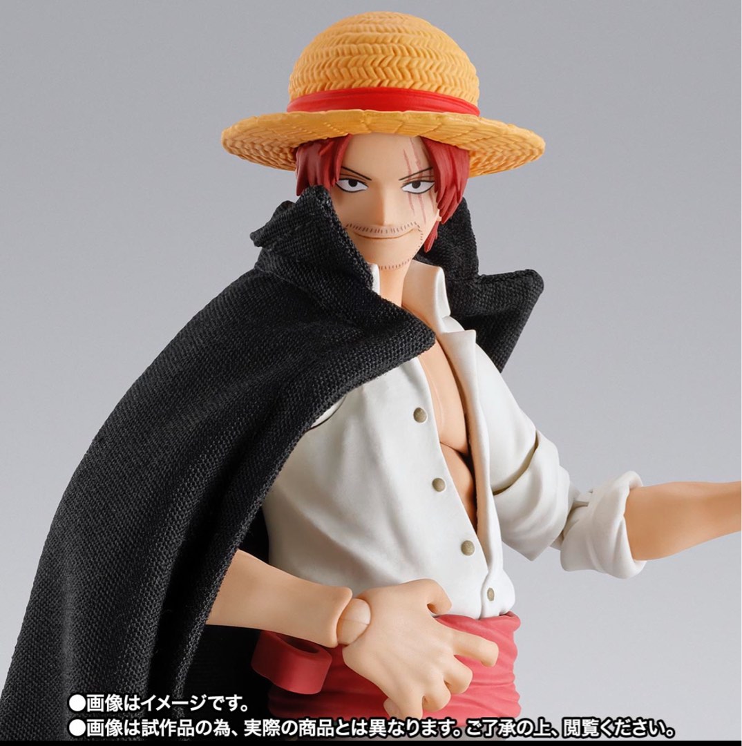 S.H.Figuarts One Piece Shanks & Monkey.D.Luffy (Boy Hood) Figure ...