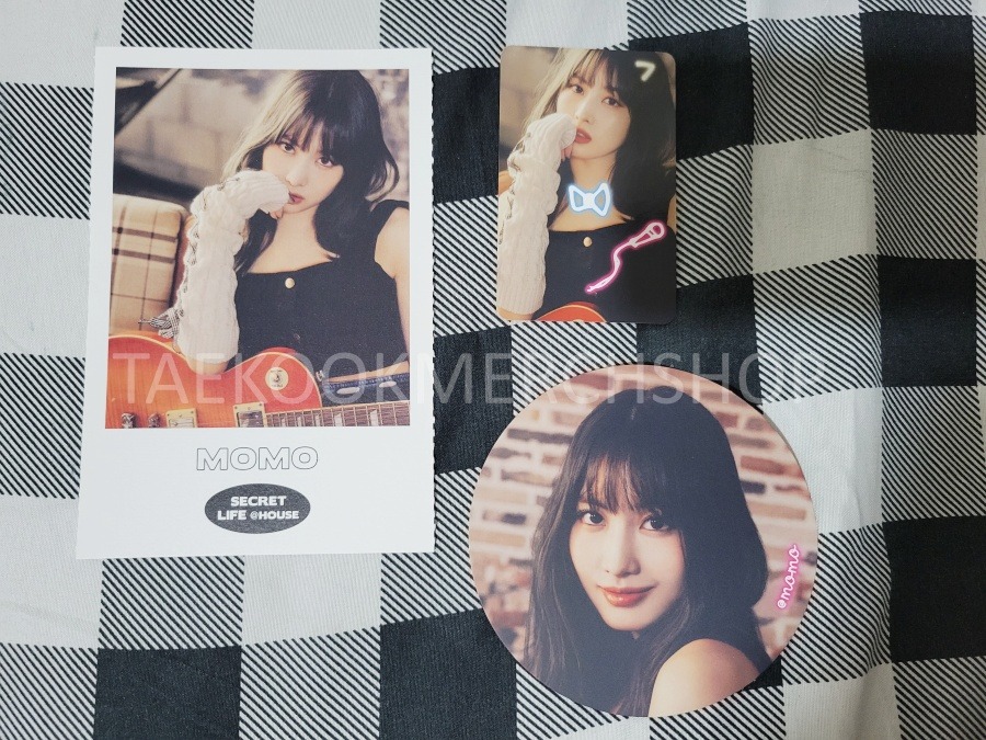 TWICE SECRET LIFE HOUSE SEASON'S GREETINGS MEMBER SET MOMO, Hobbies ...