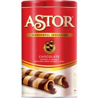Wafer Astor Kaleng Double Chocolate 330gr Biskuit Kue Snack Kaleng ...