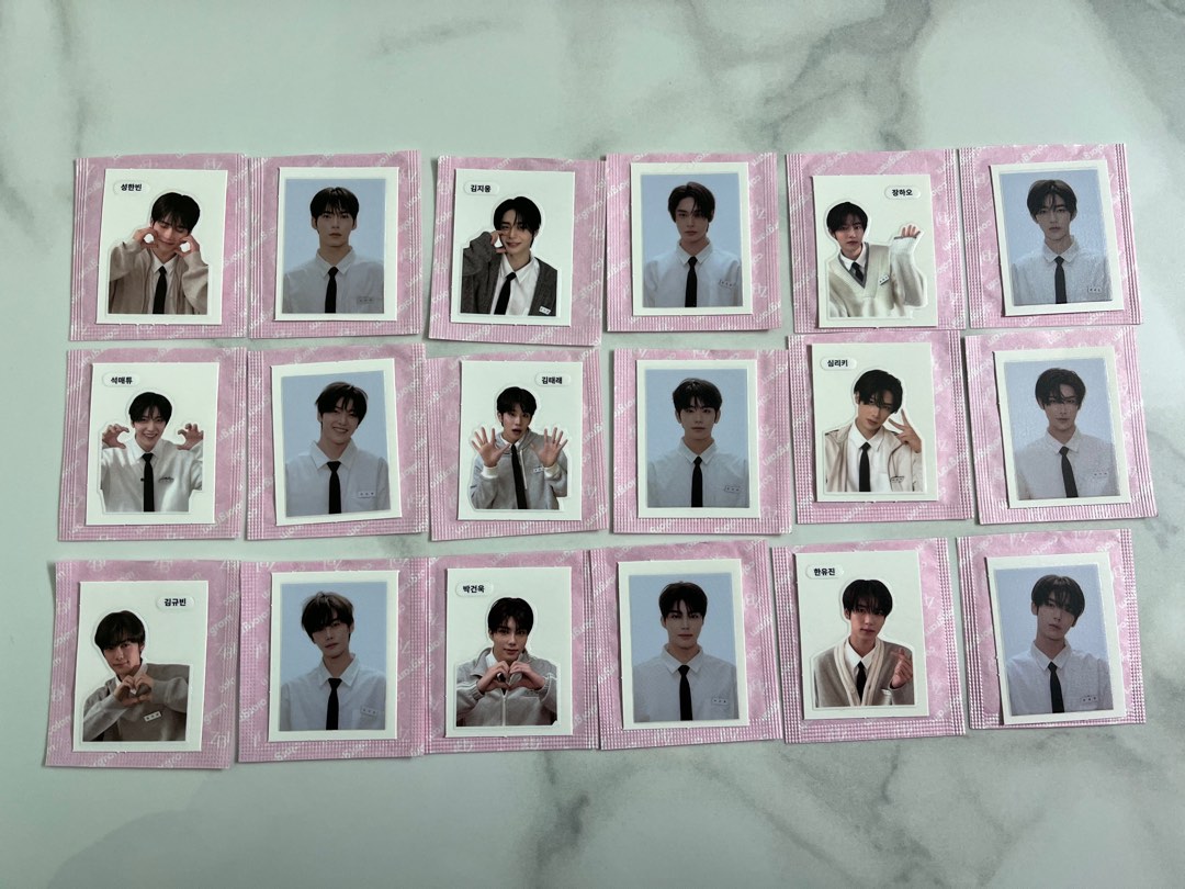 Zb1 Colorgram 證件相+貼紙, 興趣及遊戲, 收藏品及紀念品, 韓流 - Carousell