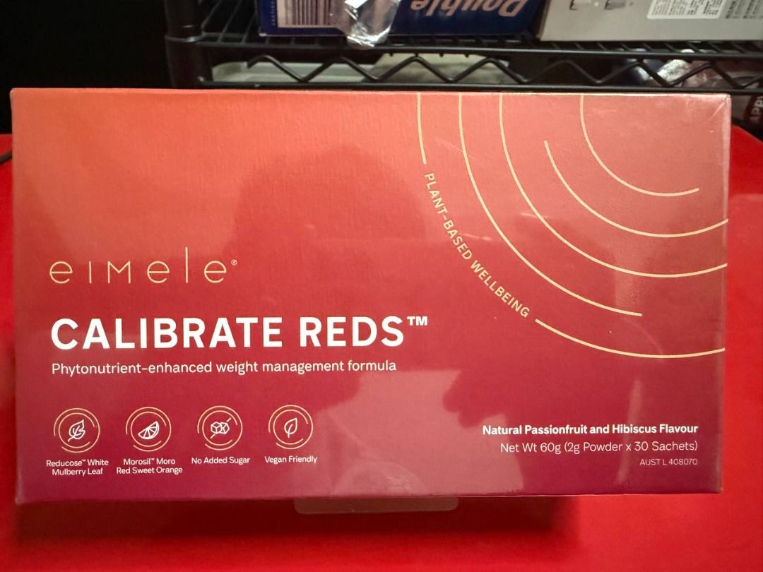 [100% Authentic] (exp: 2026, 2027) Eimele Calibrate Reds 30 sachets/box ...