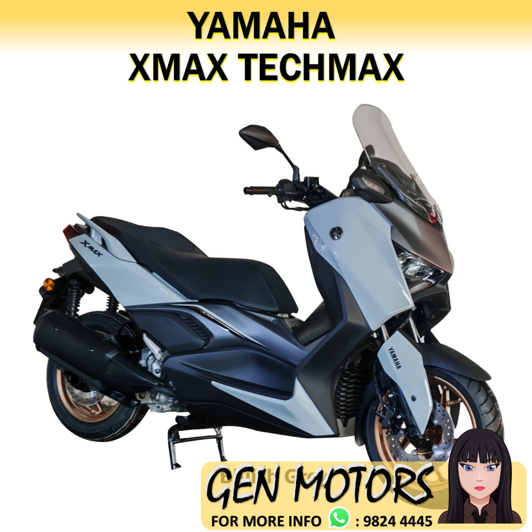 2025 YAMAHA XMAX 300 | YAMAHA XMAX TECHMAX 300, Motorcycles ...