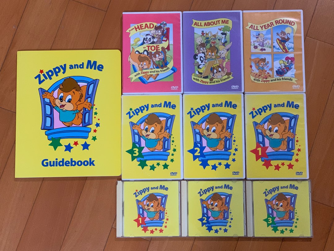 廸士尼美語世界 Zippy and me DVD CD#地球日優惠, 興趣及遊戲, 玩具 & 遊戲類 - Carousell