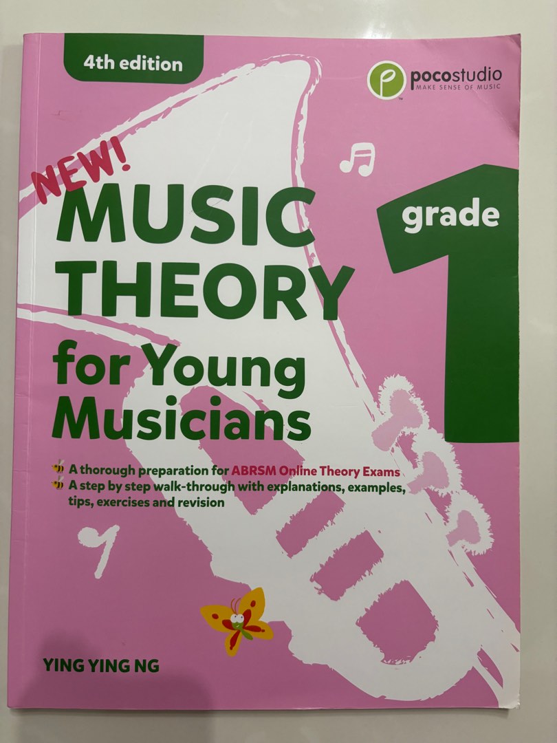 ABRSM Music Theory Grade 1 for Young Musicians, Hobbies & Toys, Music ...