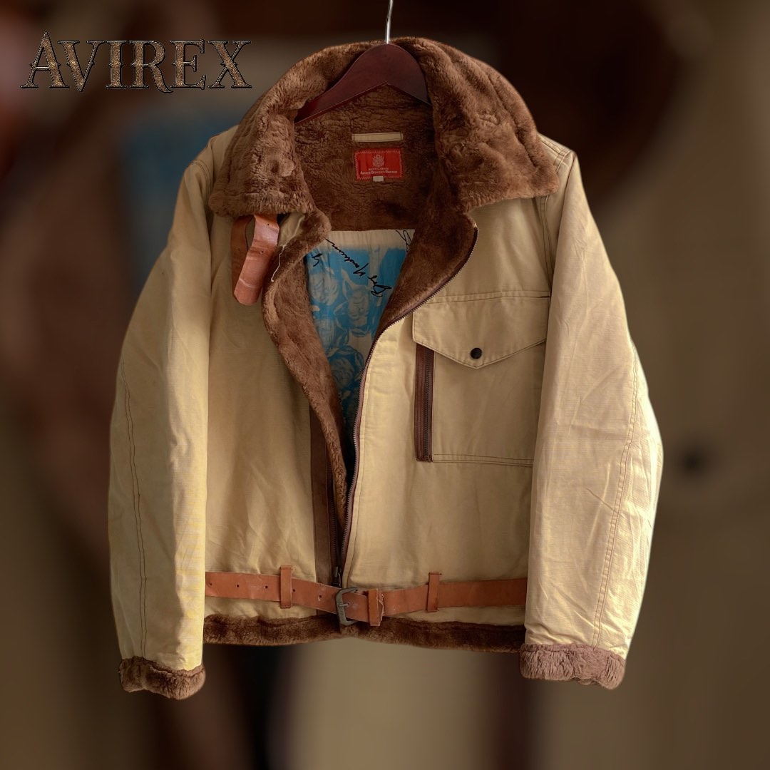 Avirex (Not M65 Alpha stussy zara uniqlo), Fesyen Pria, Pakaian , Baju Luaran di Carousell