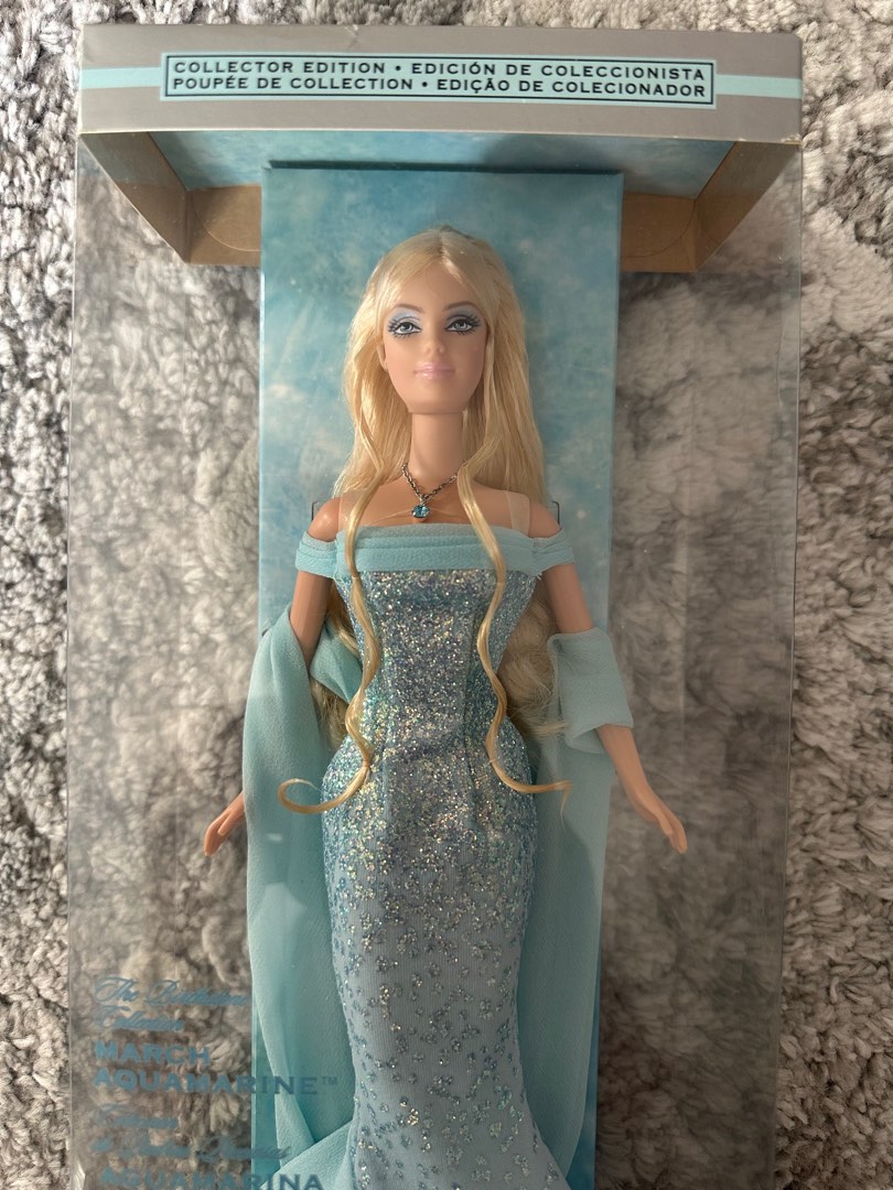 Barbie Birthstone Collection- March, Hobbies & Toys, Toys & Games on ...