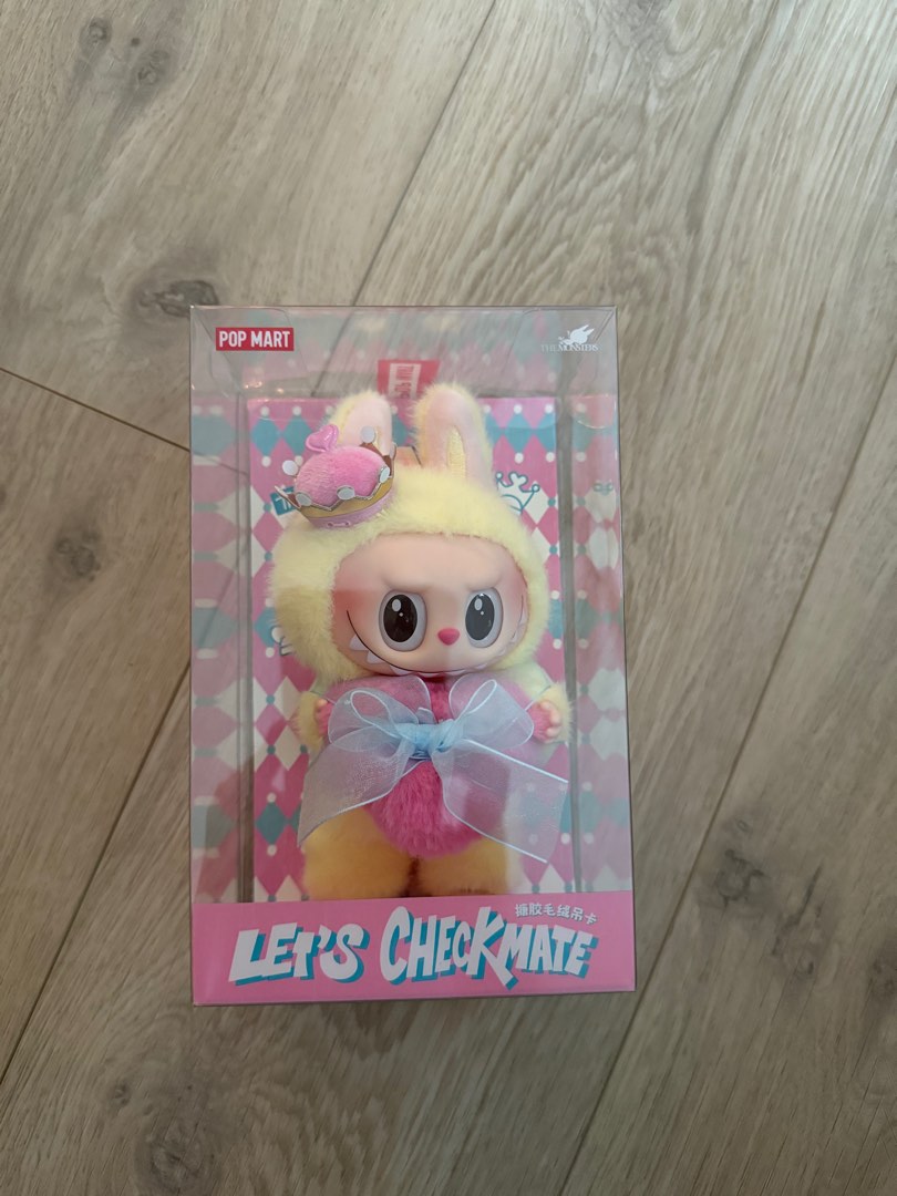 BNIB Labubu lets checkmate queen, Hobbies & Toys, Toys & Games on Carousell