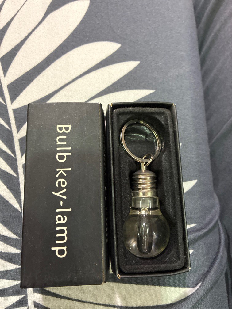 Bulb key lamp, Luxury, Accessories on Carousell