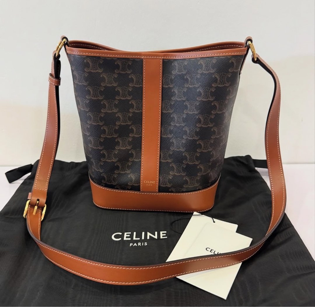 Celine Bucket Sling Bag, Luxury, Bags & Wallets on Carousell
