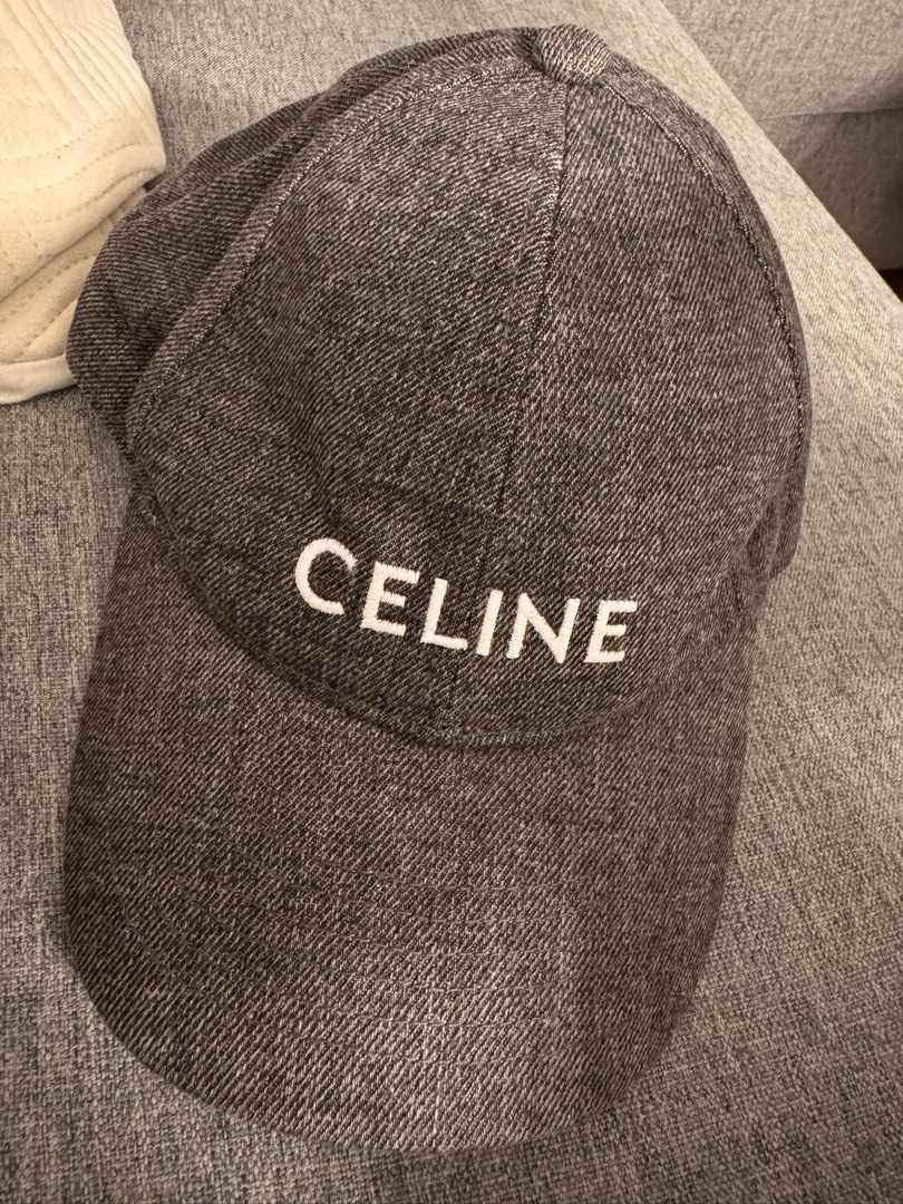 Celine Cap, Luxury, Apparel on Carousell