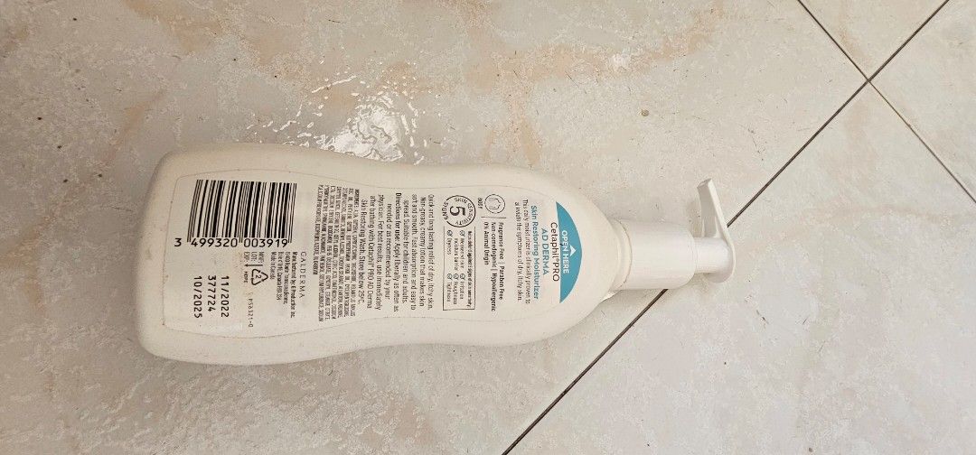 Cetaphil Pro AD Derma Skin Restoring Moisturiser (Exp: 10/2025), 295ml ...