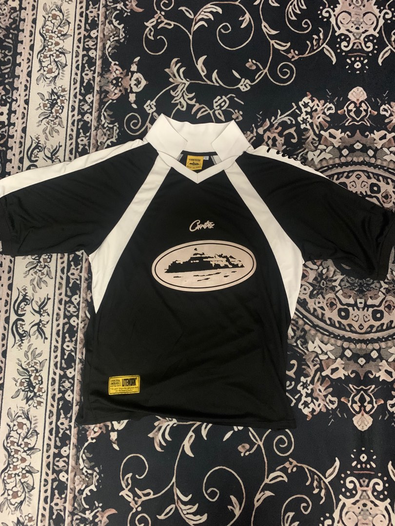 CORTAIZ ALCATRAZ FOOTBALL JERSEY BLACK, Men's Fashion, Activewear on ...