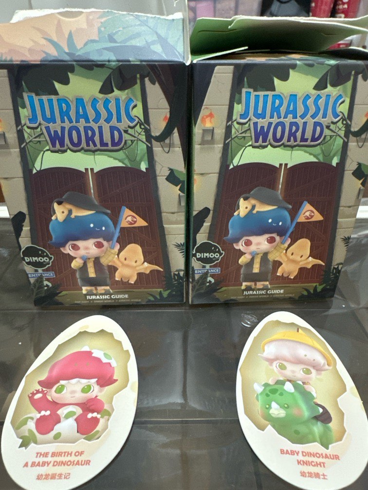 DIMOO Jurassicworld blind box, Hobbies & Toys, Toys & Games on Carousell