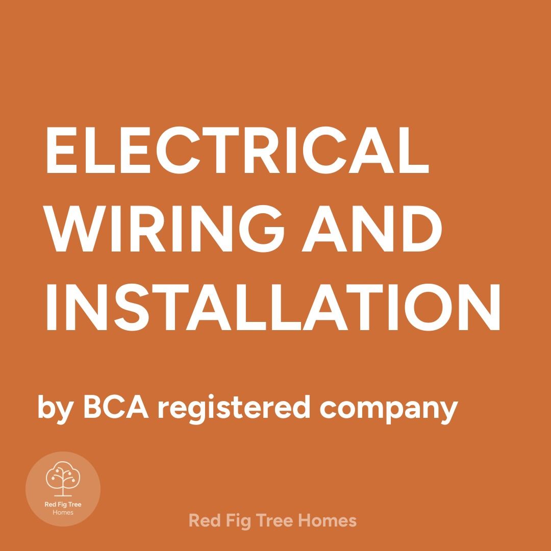 Electrical services by BCA registered company/ wiring and installation ...