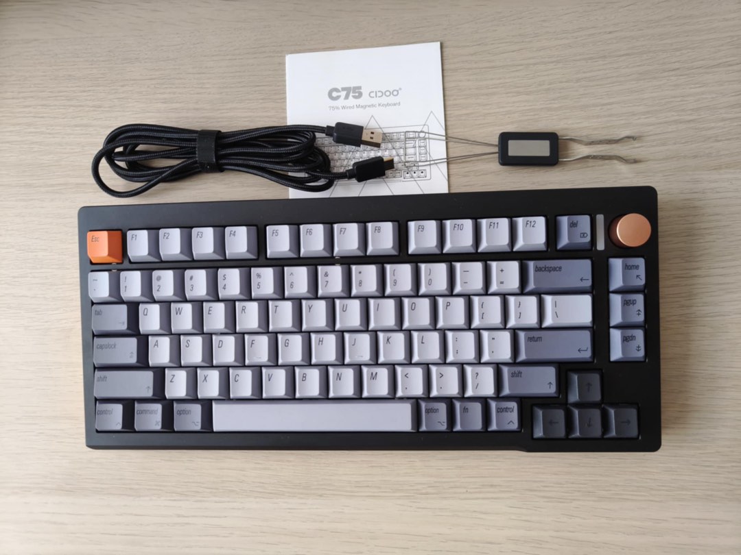 Epomaker Tide75 Hall Effect Magnetic Keyboard, Computers & Tech, Parts ...