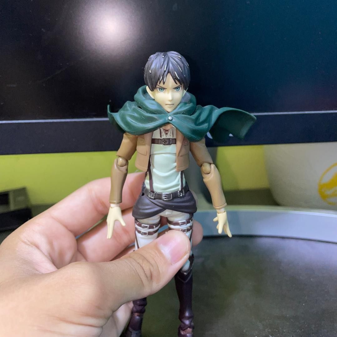 figma eren yeager, Hobbies & Toys, Toys & Games on Carousell