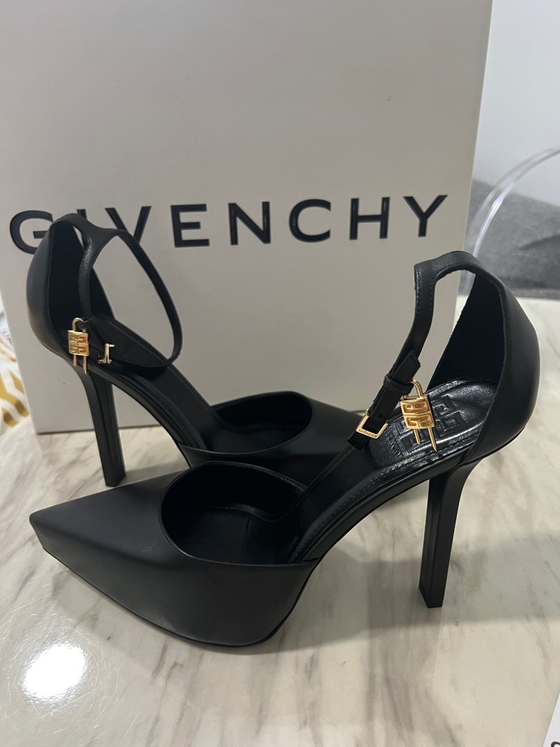 Givenchy G-lock Leather Pumps, Luxury, Sneakers & Footwear on Carousell