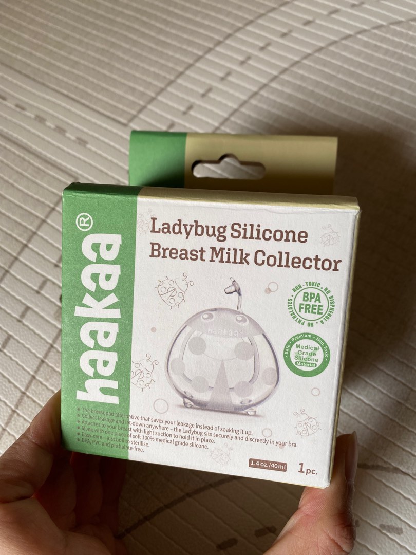 Haakaa Ladybug Silicone Breastmilk Collector, Babies & Kids, Nursing ...