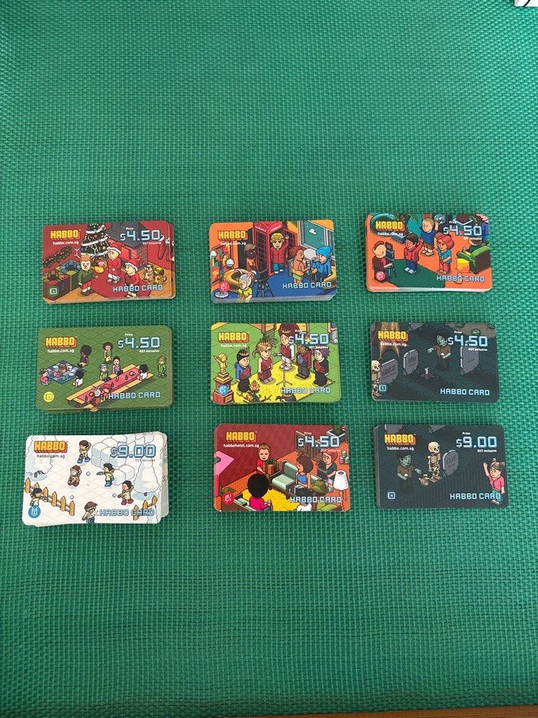 Habbo Hotel Card, Hobbies & Toys, Toys & Games on Carousell