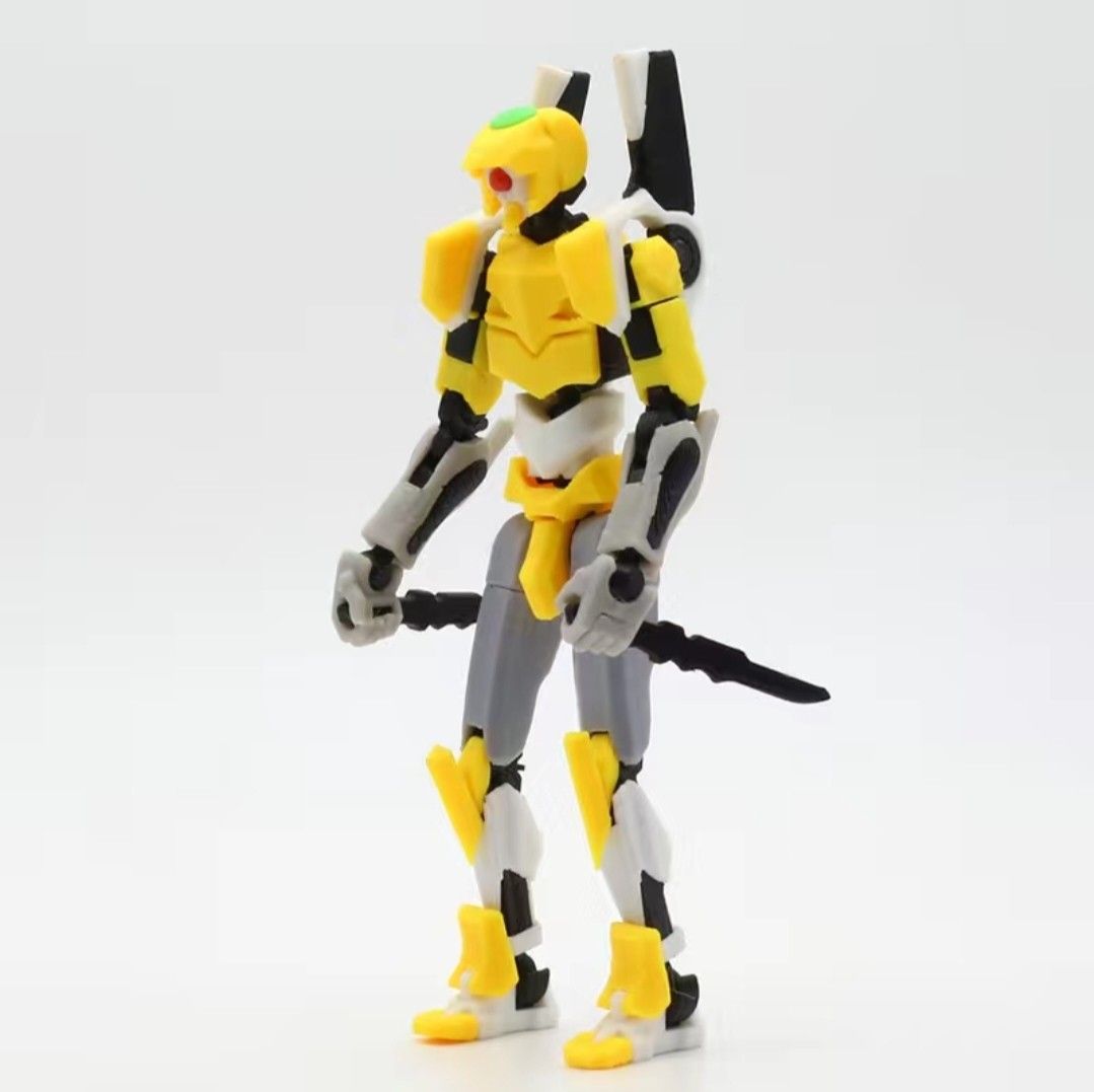 (IN) DIY Evangelion Inspired Eva-00 Dummy 13 (3D Printed) Action Figure ...