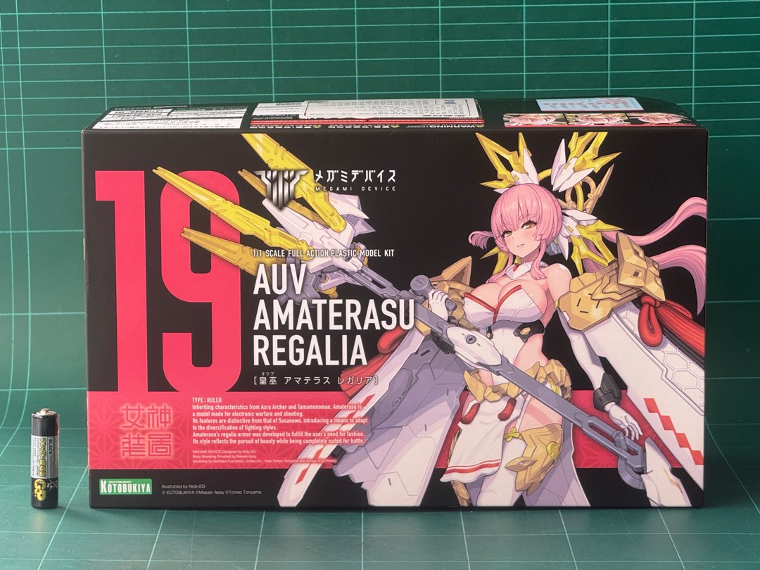 KOTOBUKIYA Megami Device Model kit AUV AMATERASU REGALIA, Hobbies ...