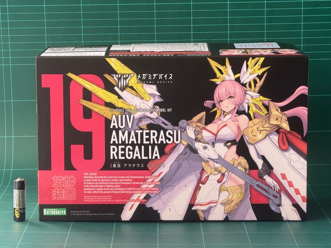 KOTOBUKIYA Megami Device Model kit AUV AMATERASU REGALIA, Hobbies ...