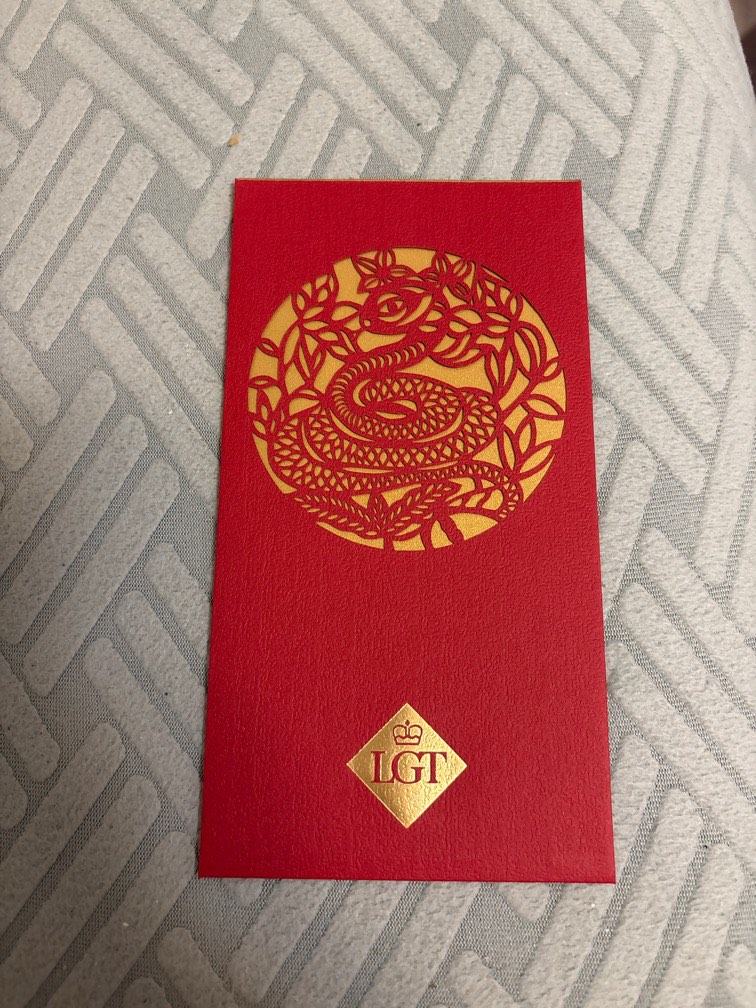 LGT Year of the Snake Red Packet Ang Pow 2025, Hobbies & Toys ...