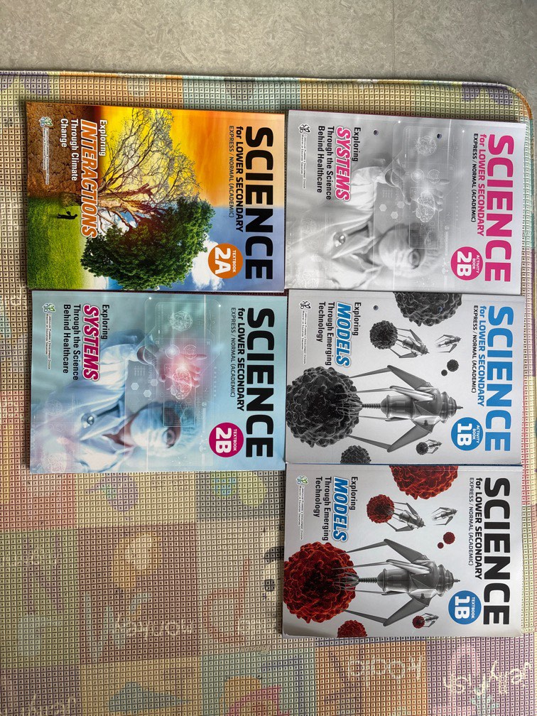 Lower secondary science textbook and workbook, Hobbies & Toys, Books ...