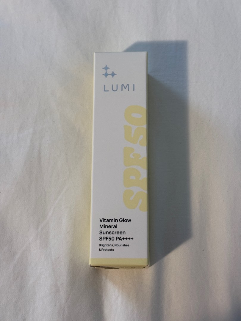 Lumi Beauty Vitamin Glow Mineral Sunscreen SPF50, Beauty & Personal ...