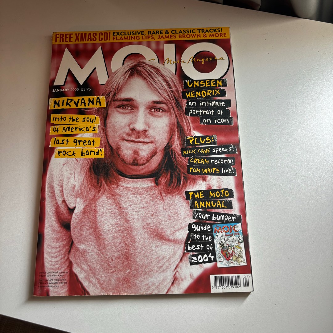 Mojo 2005 Nirvana Kurt Cobain Hendrix Nick Cave, Hobbies & Toys, Books ...