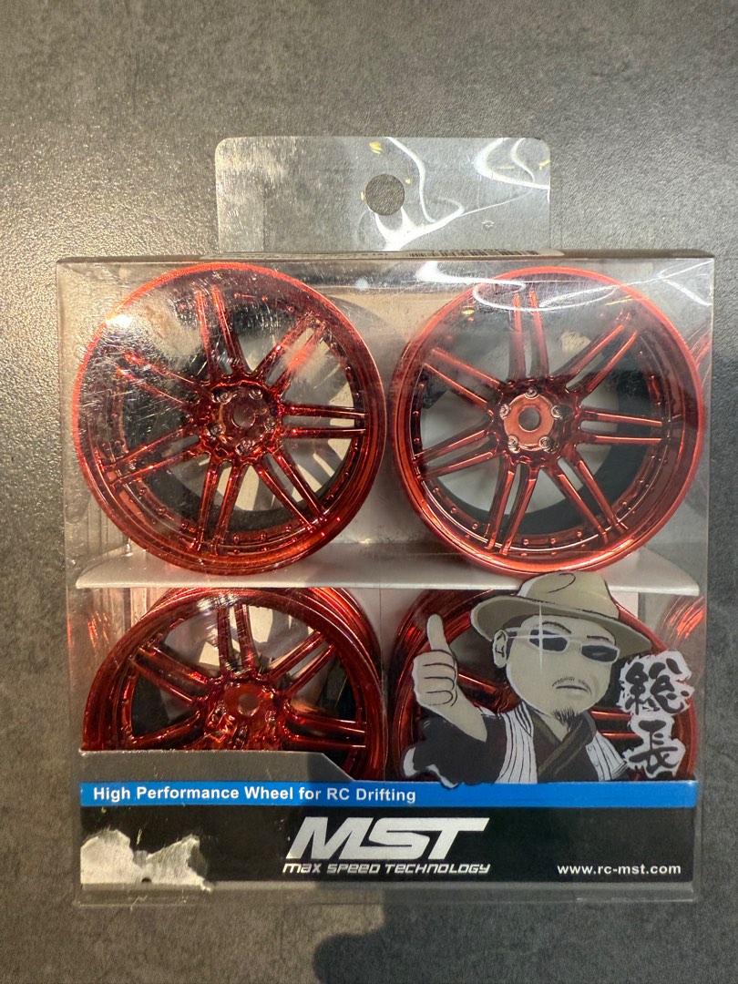 MST Red X603 drifting wheel, Hobbies & Toys, Toys & Games on Carousell
