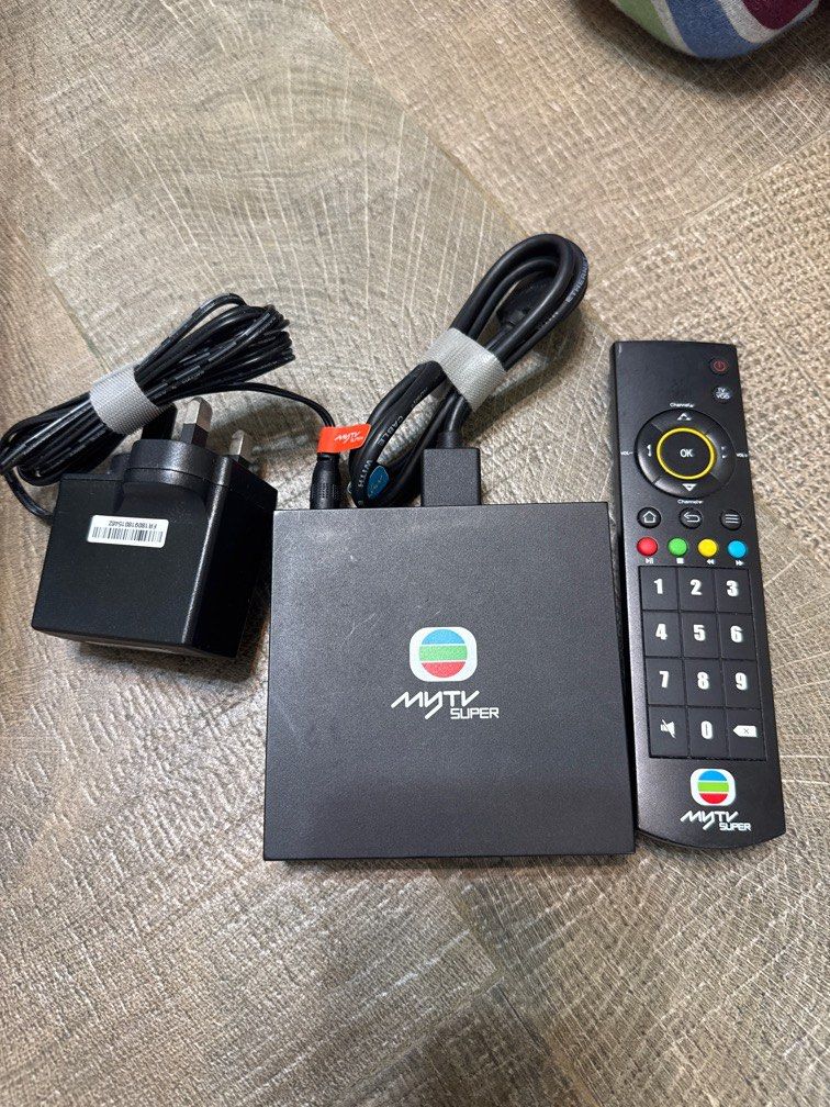 MY TV SUPER ｜ 全套｜ 機頂盒+ 遙控+ 火牛連線+HDMI 線｜ 啱傾就賣, 家庭電器, 電視 & 其他娛樂, 娛樂系統及智能家居產品 - Carousell