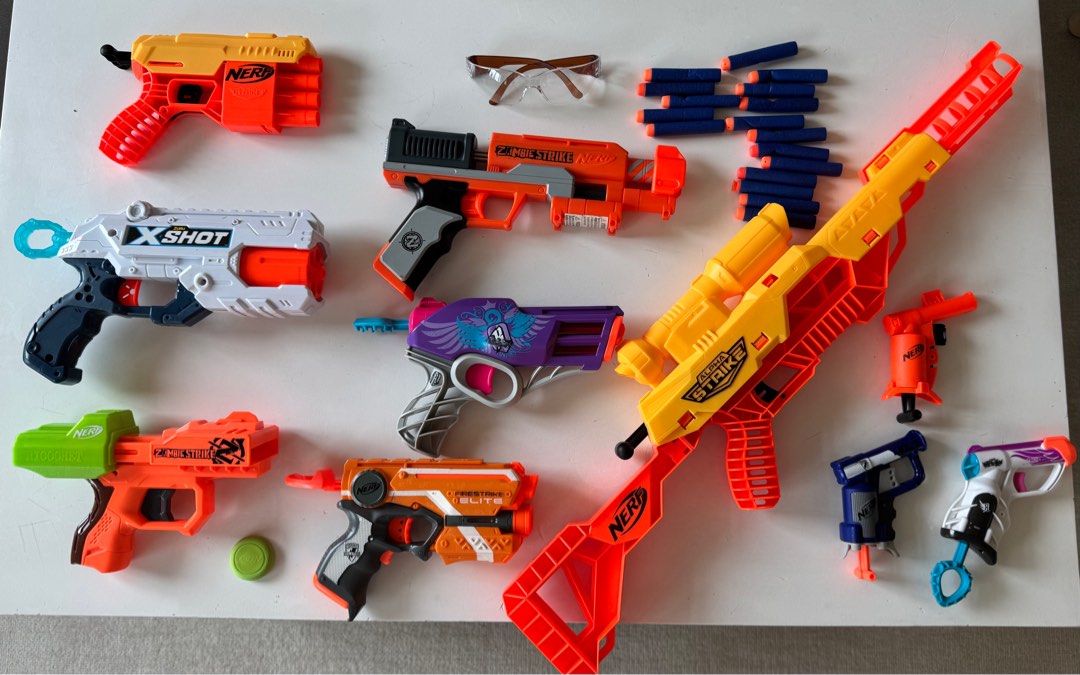 NERF BUNDLE, Hobbies & Toys, Toys & Games on Carousell