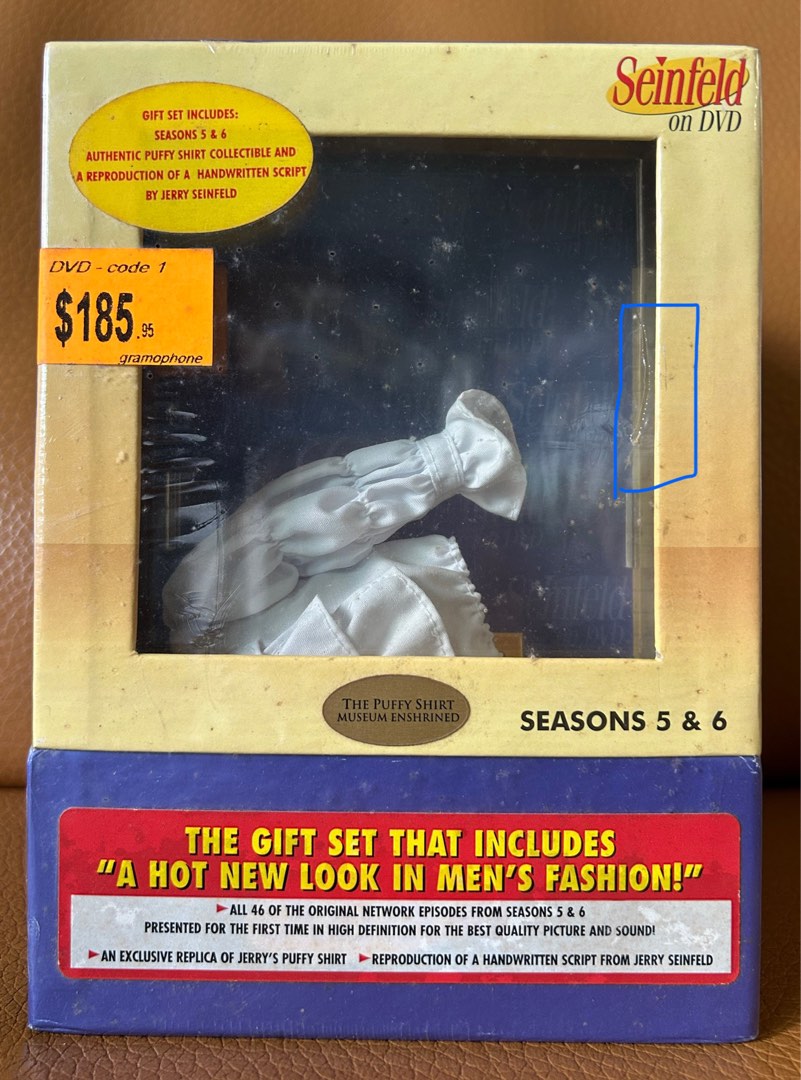 (New) Seinfeld (Seasons 5 & 6) (Gift Set), Hobbies & Toys, Music ...