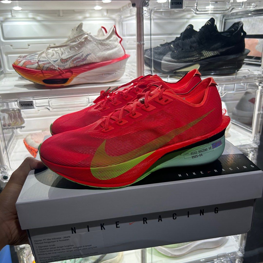 Nike Vaporfly 4 Red Running Shoes Sepatu Lari Original Carbon plate 43 ...