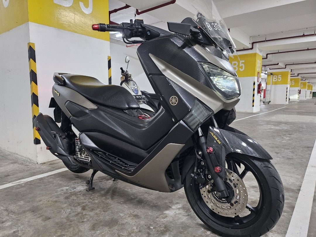 Nmax modif harian pajak surat lengkap, Motor di Carousell